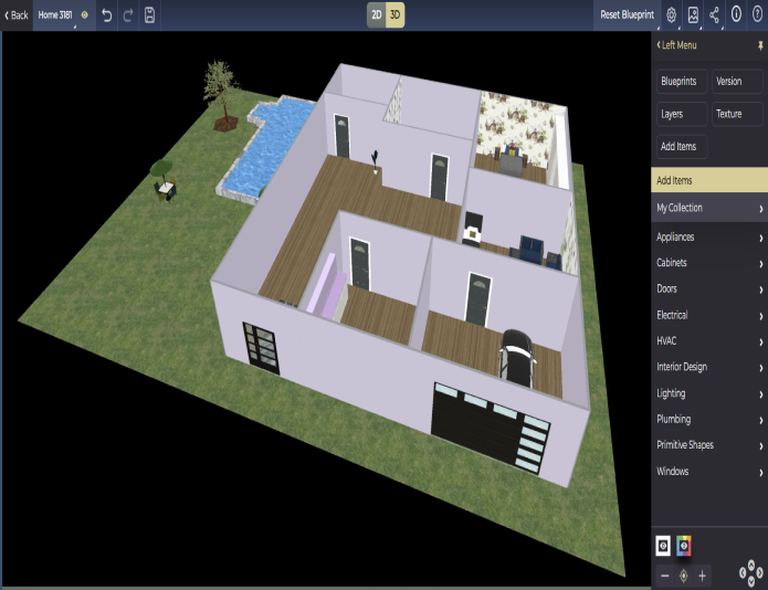 Home décor features, 3D homes design portal benefits